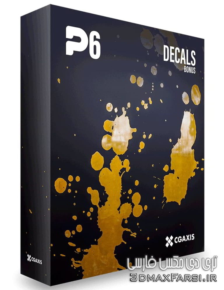 CGAxis – Physical 6 – Texture Decals • تری دی مکس فارسی